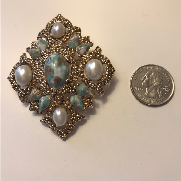 Sarah Coventry | Jewelry | Vtg Signed Sarah Coventry Brooch Pendant ...